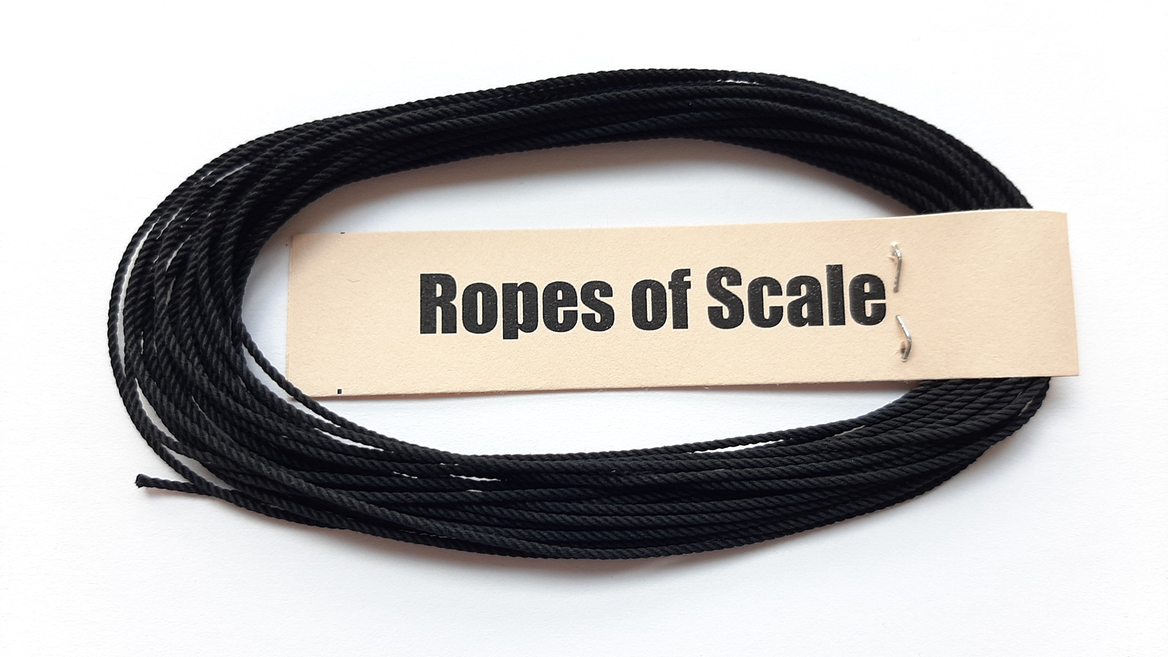 Cotton Black Rope – Ropes of Scale